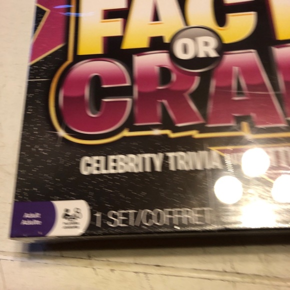 Spin Masters | Toys | Fact Or Crap Celebrity Trivia Game | Poshmark